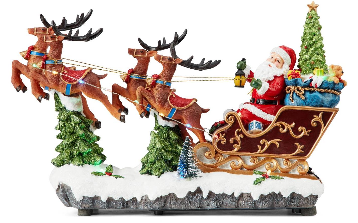 Köp Sandå Juldekoration Tomtesläde från Markslöjd